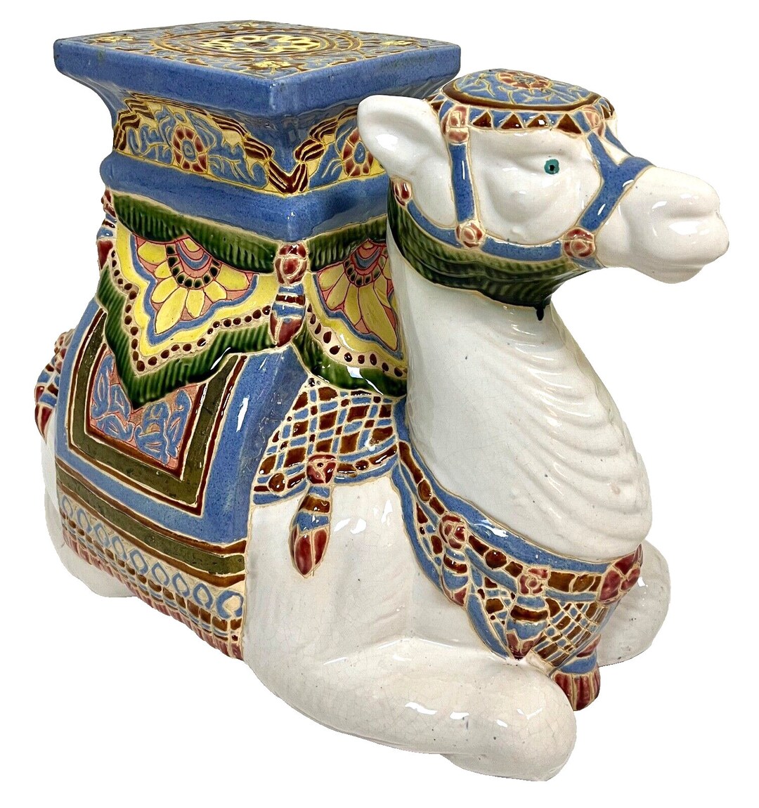 Hollywood Regency Moorish Ceramic Camel Plant Stand / Side Table - Etsy