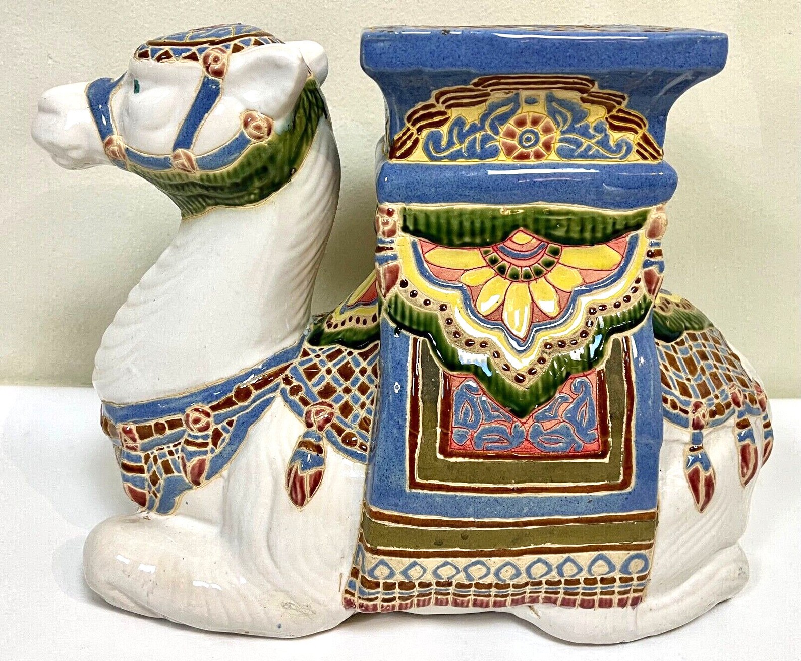 Hollywood Regency Moorish Ceramic Camel Plant Stand / Side Table - Etsy