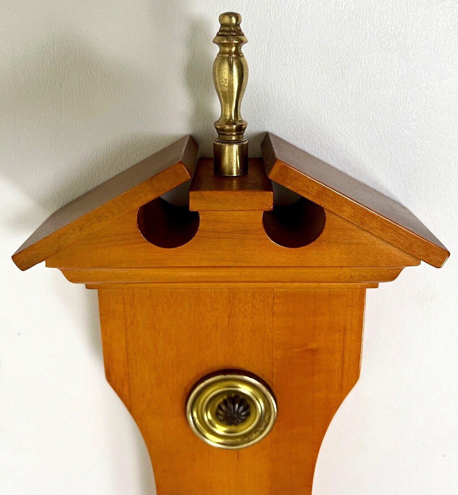 English Maplewood Banjo Barometer Weather Station by Swift & - Etsy