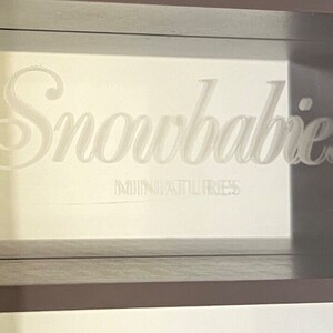Snowbabies Miniatures Display Wood Mirrored Wall Curio Cabinet 23" - Etsy