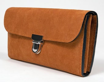 Suede Wallet - Etsy