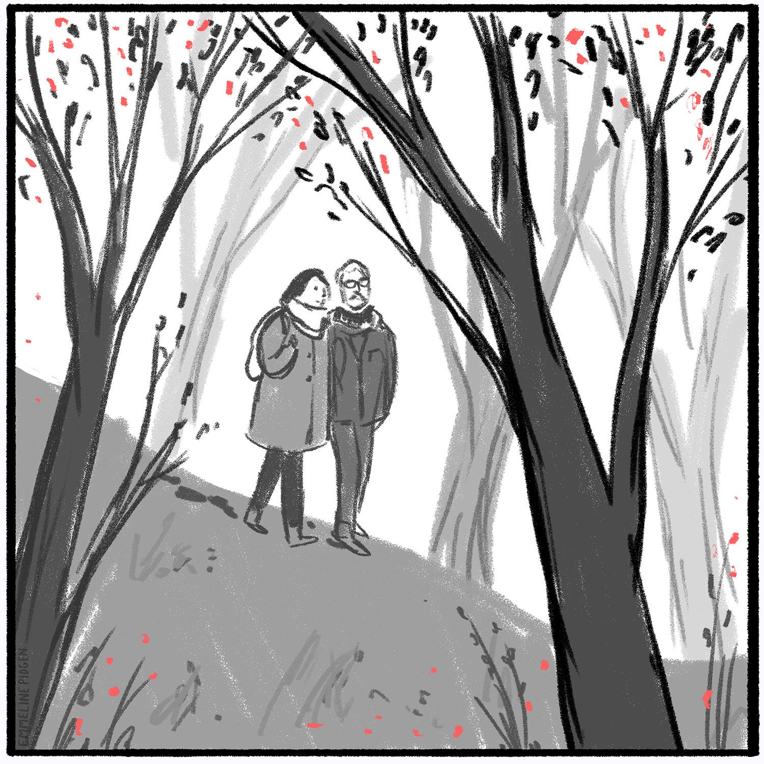 First Signs of Spring instant Digital Download Smallpress Diary Comic ...