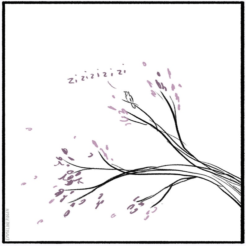 First Signs of Spring instant Digital Download Smallpress Diary Comic ...