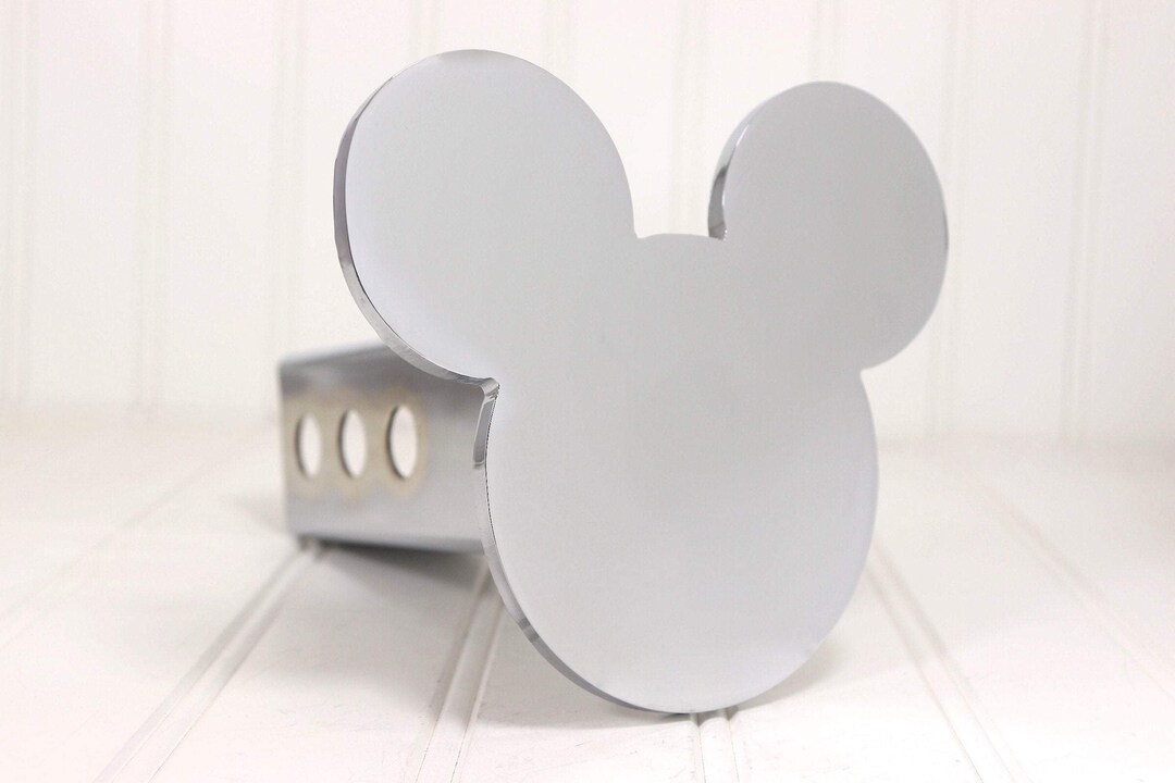 Chrome Mickey Mouse Ears Hitch Cover, Free Shipping - Etsy