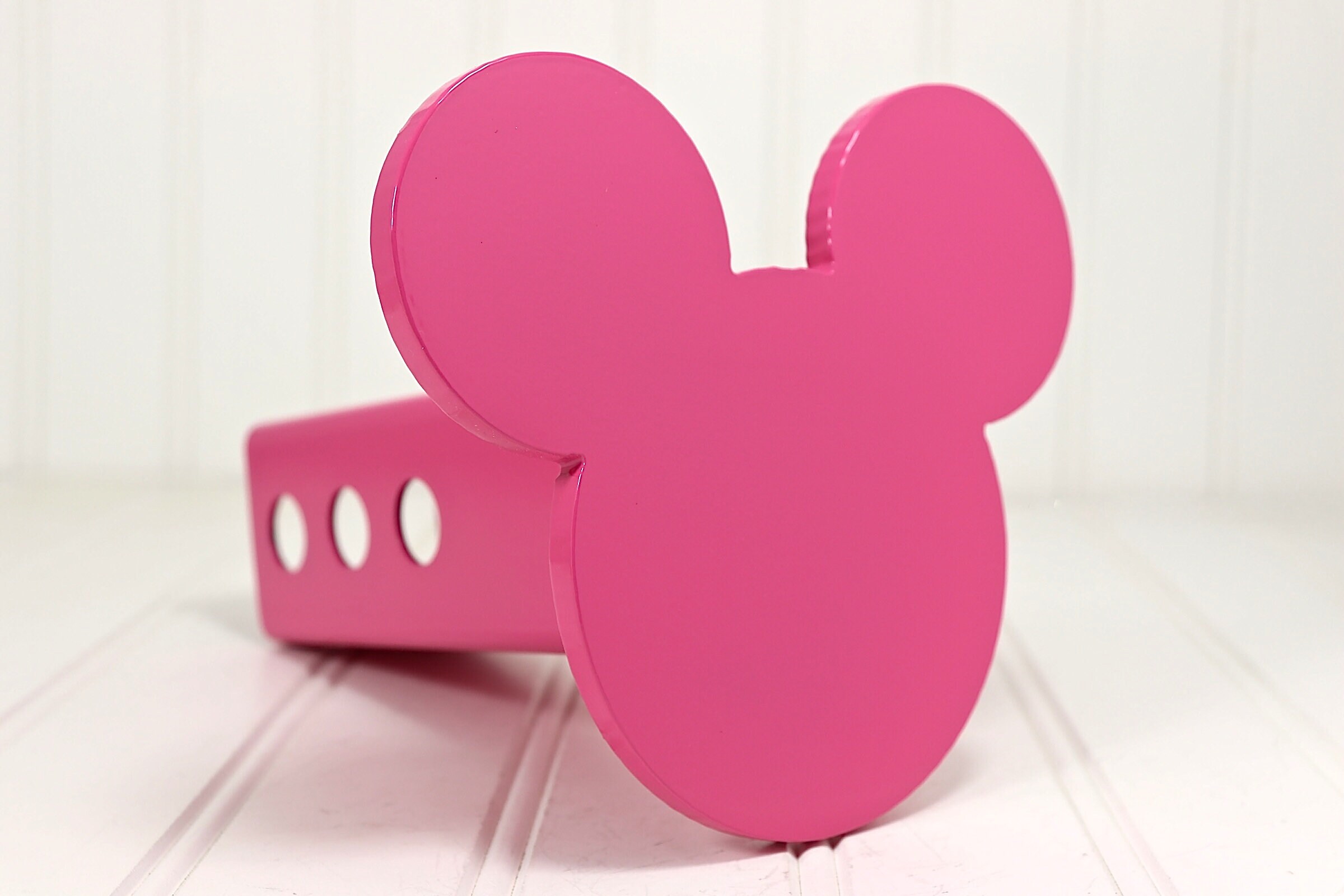 Pink Mickey Mouse Ears Hitch Cover 2 | Etsy