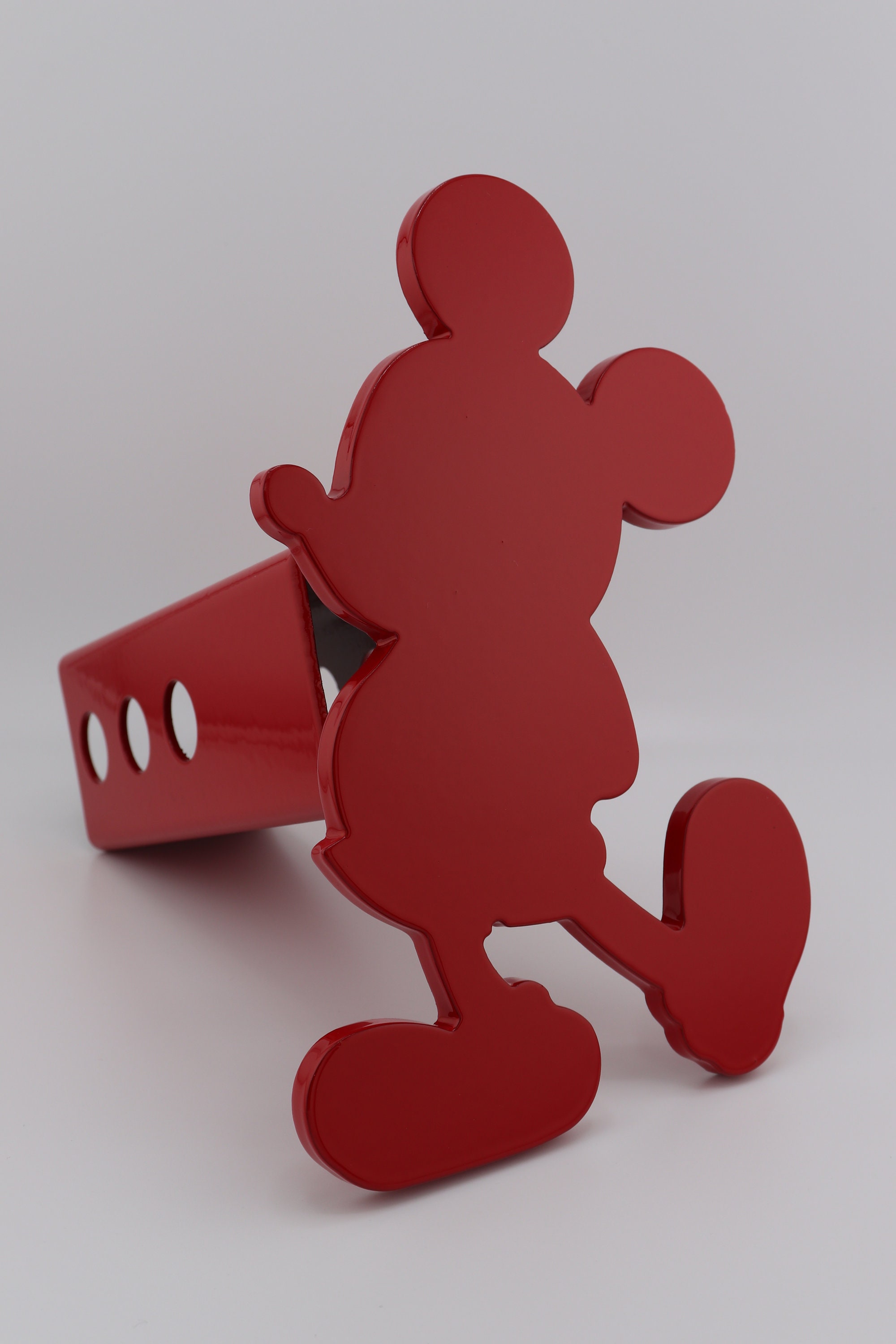 Red Mickey Mouse Standing Hitch Cover, Free Shipping - Etsy
