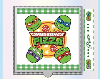 Ninja Turtles Pizza | Etsy