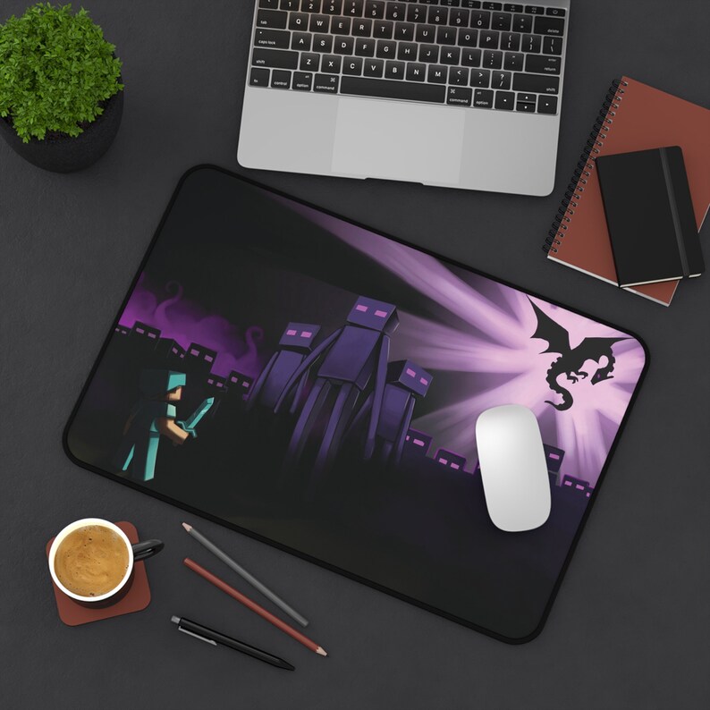 Minecraft Gaming Mat Video Game Gamer Desk Mat Mousepad Mouse Pad Gamer ...