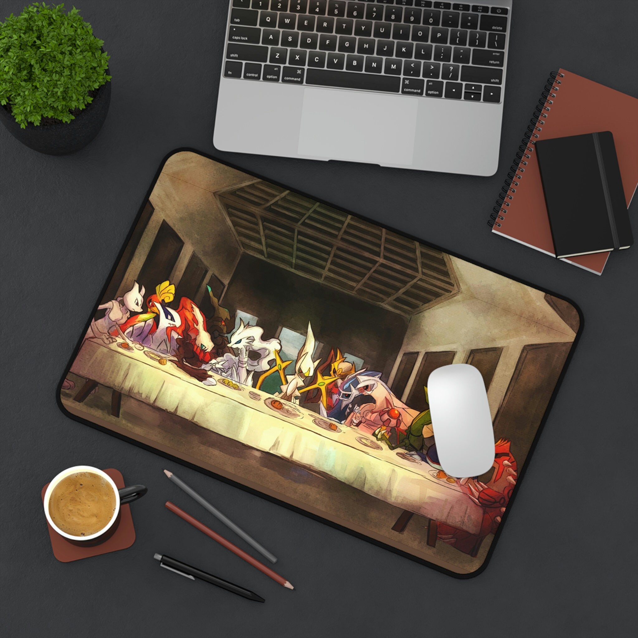 The Last Supper Pokemon Video Game Gamer Desk Mat Mousepad - Etsy
