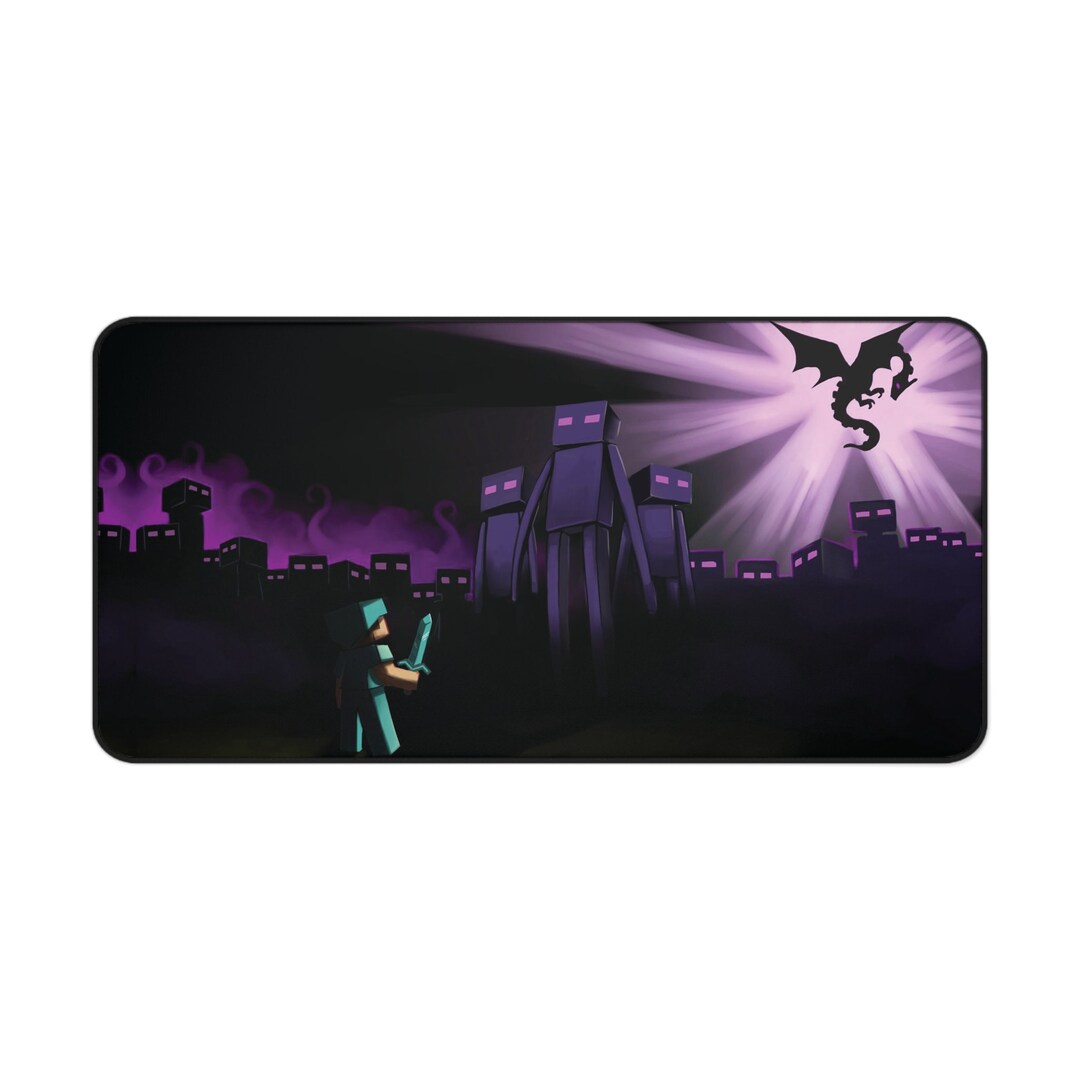 Minecraft Gaming Mat Video Game Gamer Desk Mat Mousepad Mouse Pad Gamer ...