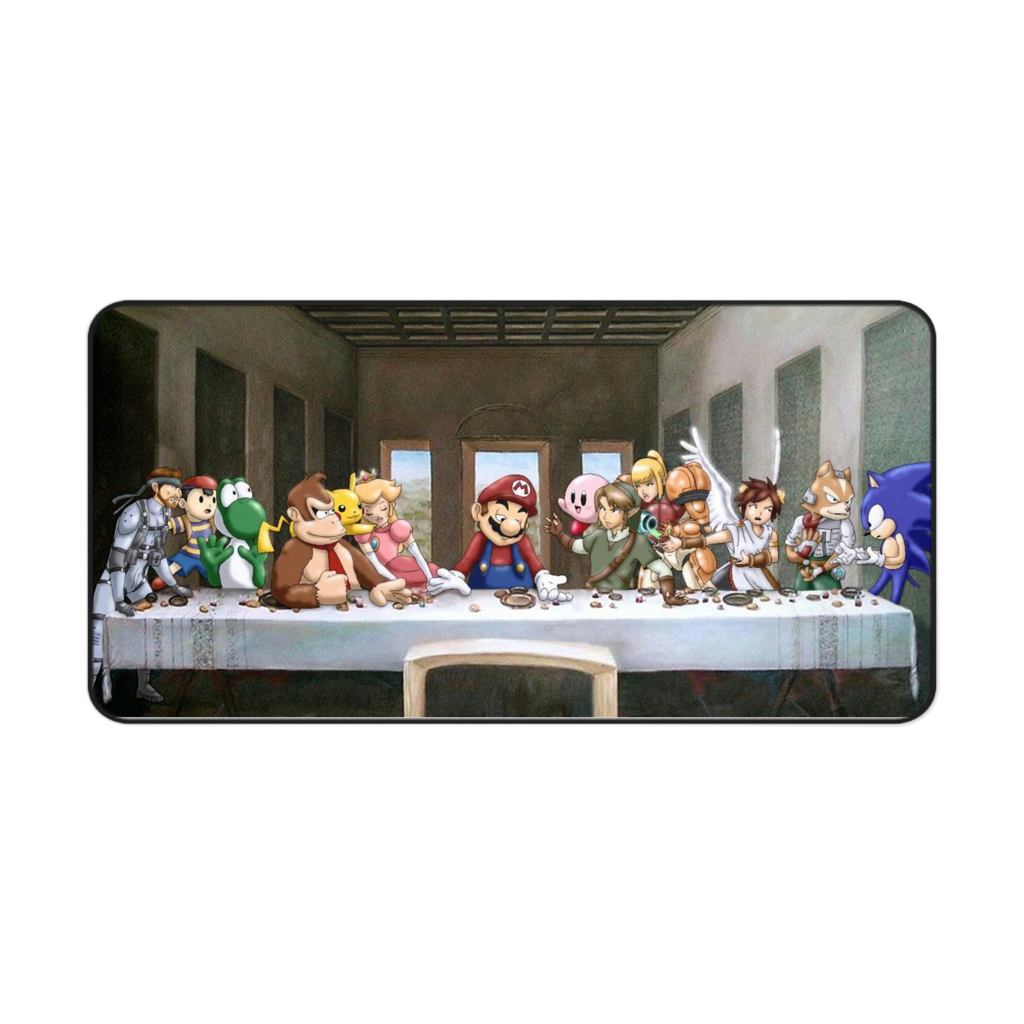 The Last Supper Video Game Gamer Desk Mat Mousepad Mouse Pad Gamer Gift ...