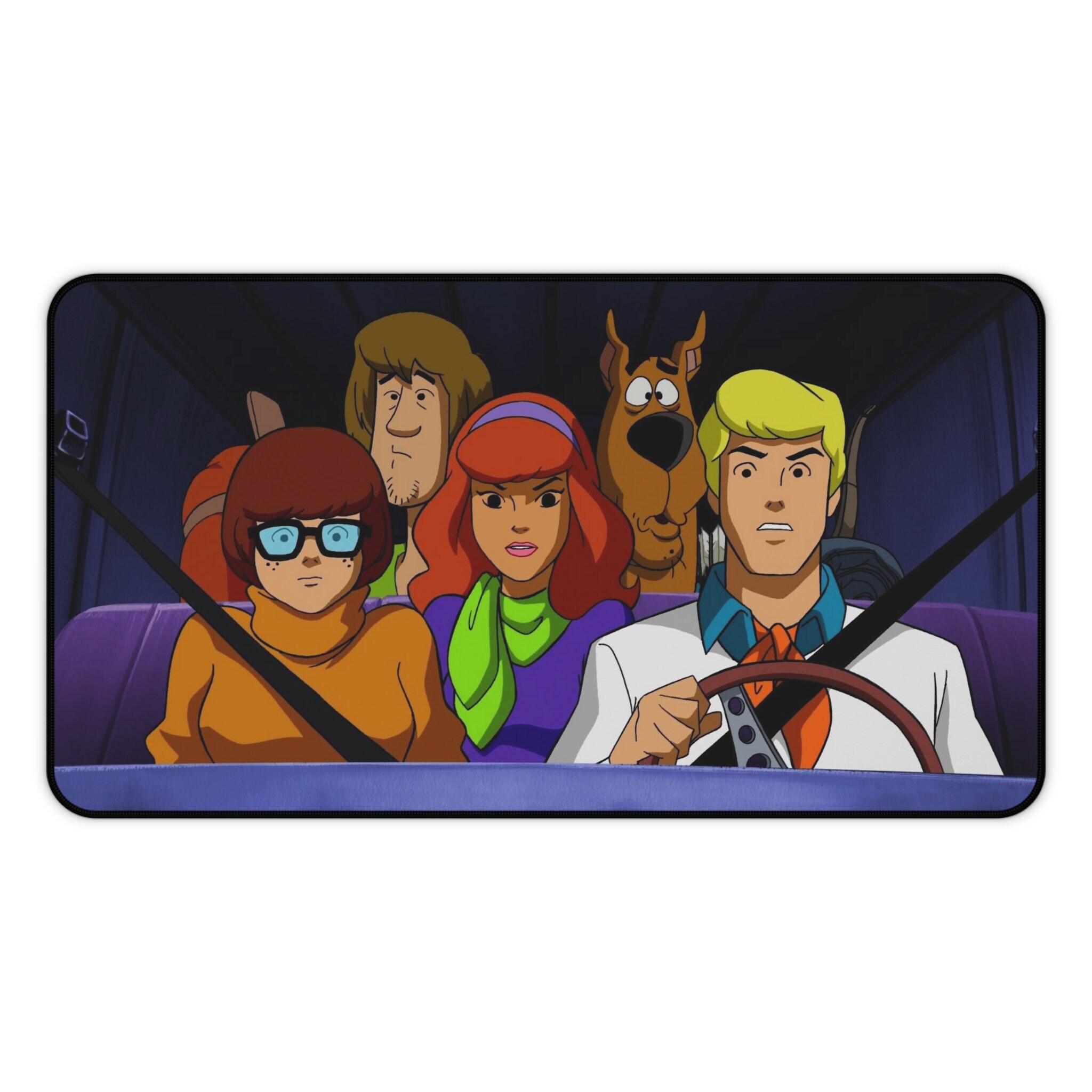 Scooby Doo Desk Mat Gamer Mousepad Cartoon Mouse Pad Scooby - Etsy