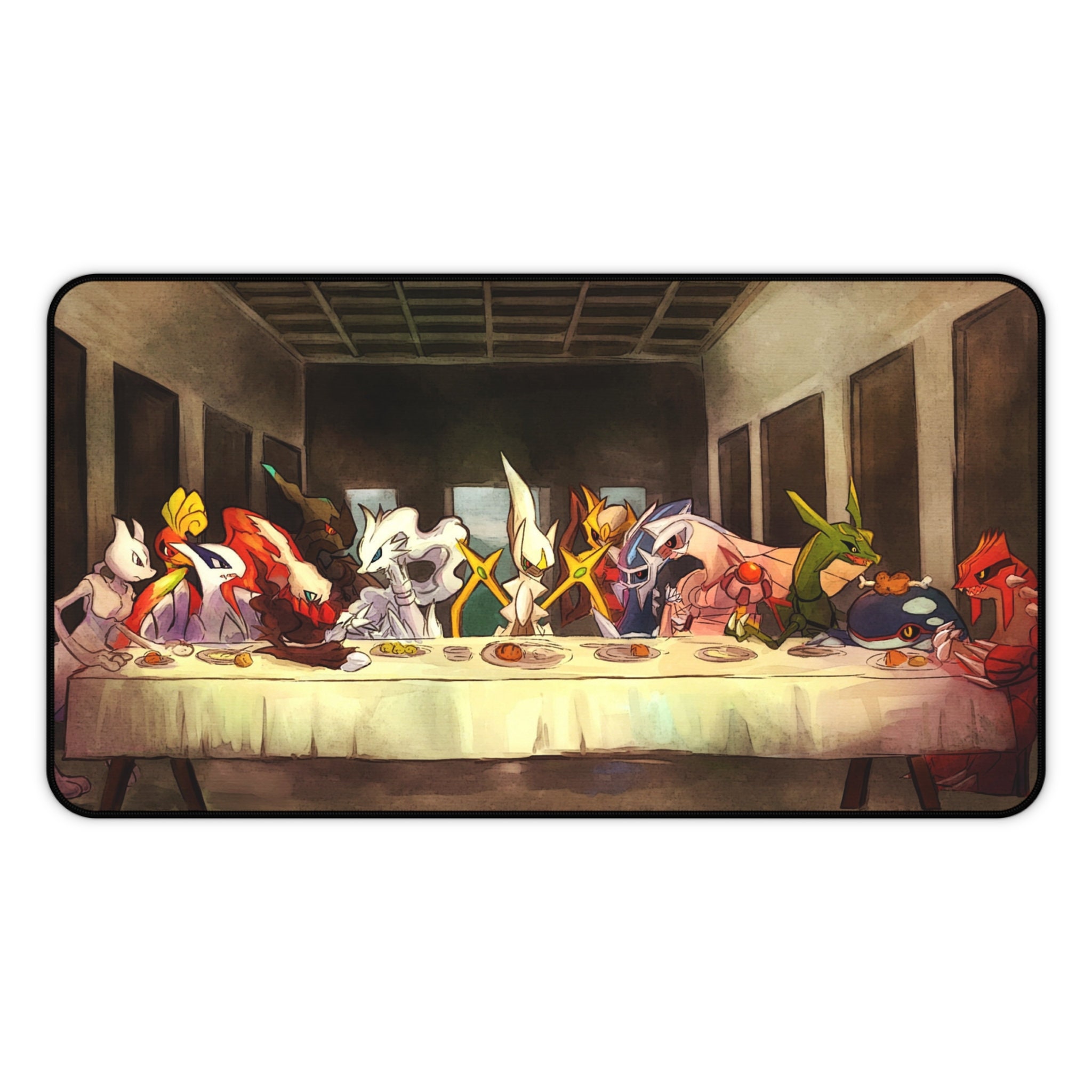 The Last Supper Pokemon Video Game Gamer Desk Mat Mousepad Mouse Pad ...