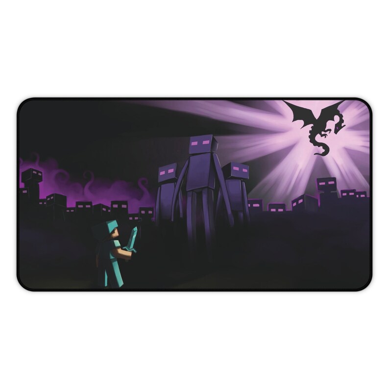 Minecraft Gaming Mat Video Game Gamer Desk Mat Mousepad Mouse Pad Gamer ...