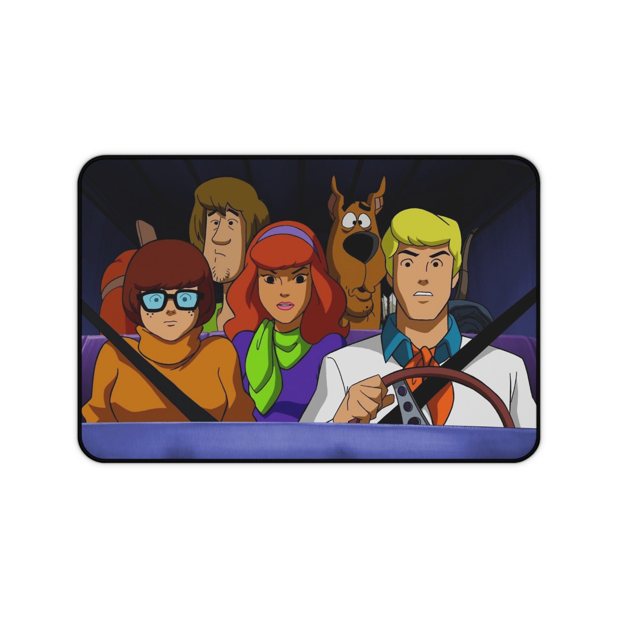 Scooby Doo Desk Mat Gamer Mousepad Cartoon Mouse Pad Scooby - Etsy