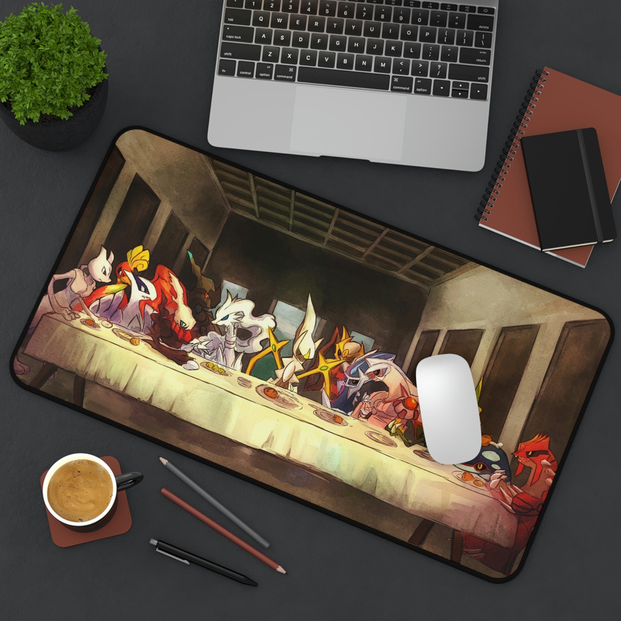 The Last Supper Pokemon Video Game Gamer Desk Mat Mousepad - Etsy