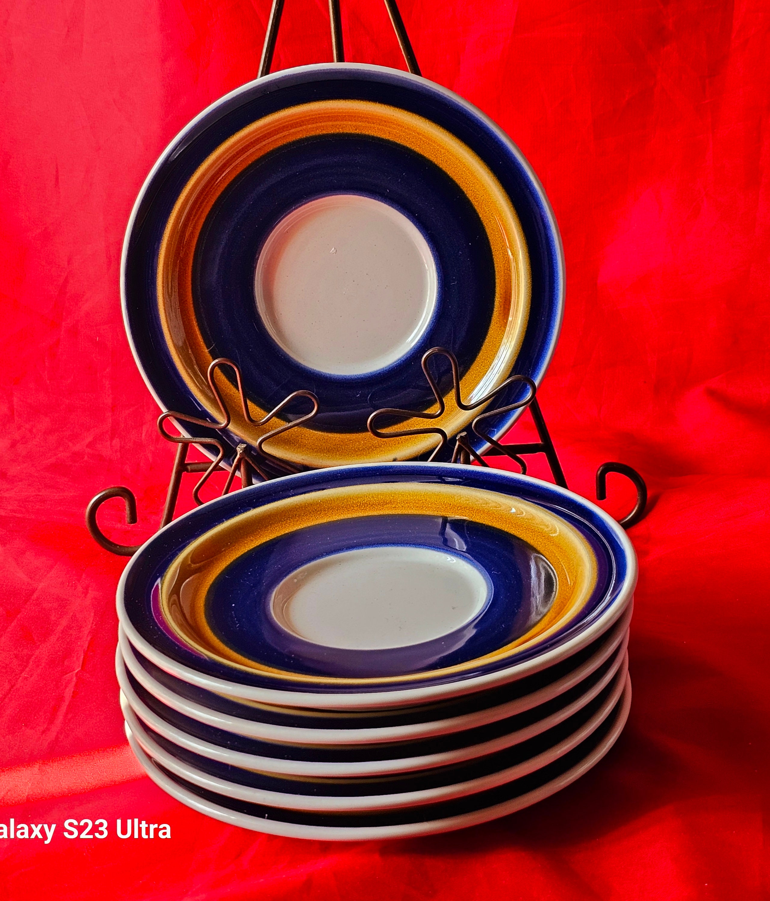 Set of 6 Noritake Primastone Made in Japan Stoneware pacifica 8307 ...
