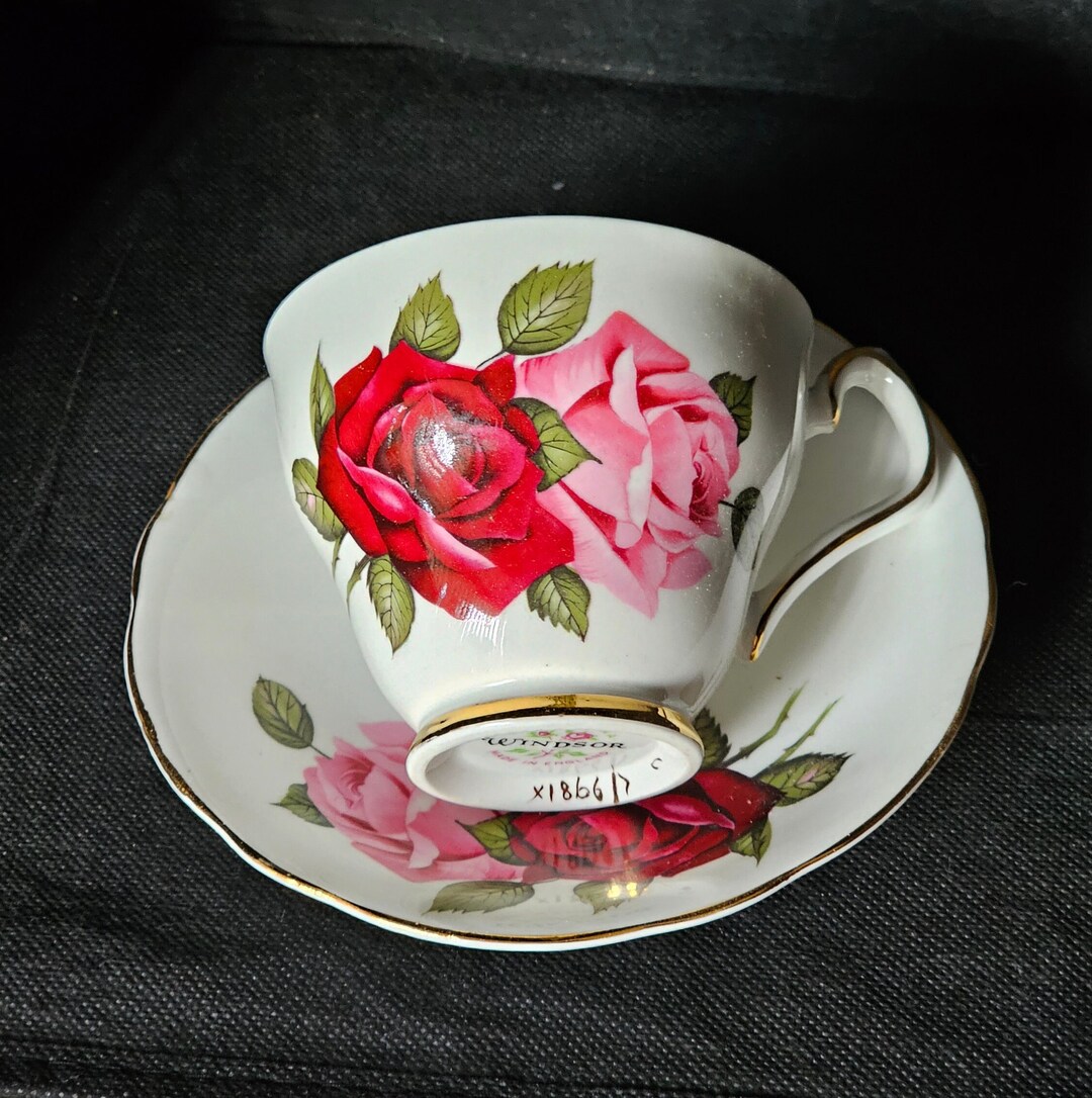 Vintage Set WINDSOR Collectible Bone China Made in England Cup and ...