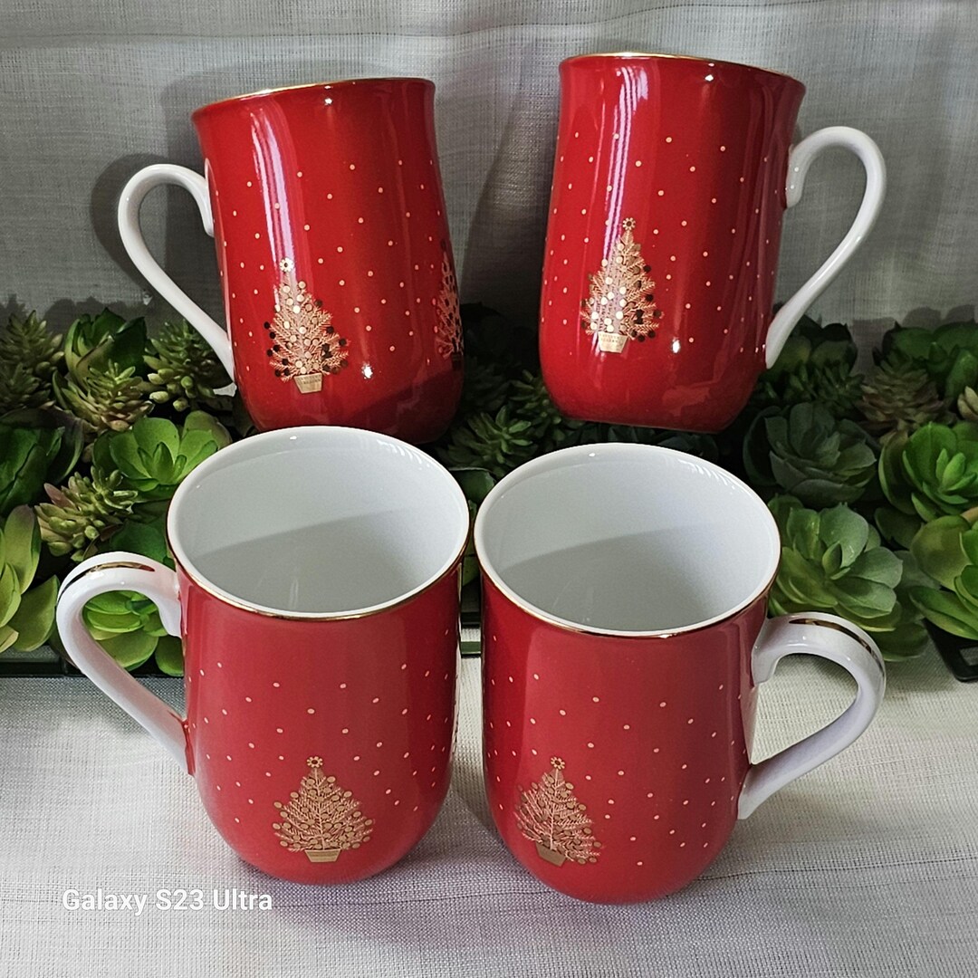 Vintage Unused Set of 4 OTAGIRI Made in Japan Gibson Greetings Vibrant ...