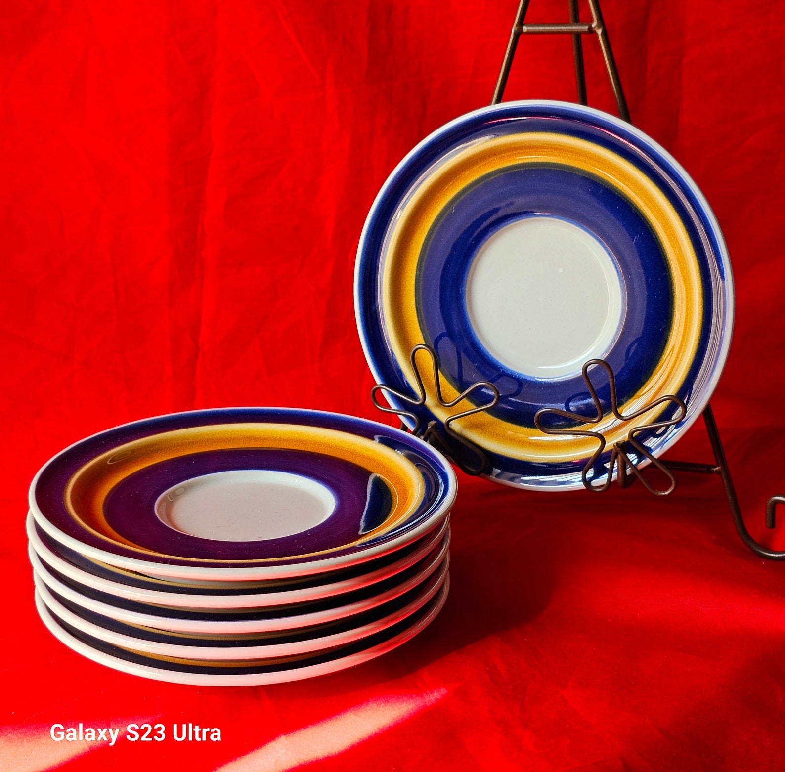 Set of 6 Noritake Primastone Made in Japan Stoneware pacifica 8307 ...