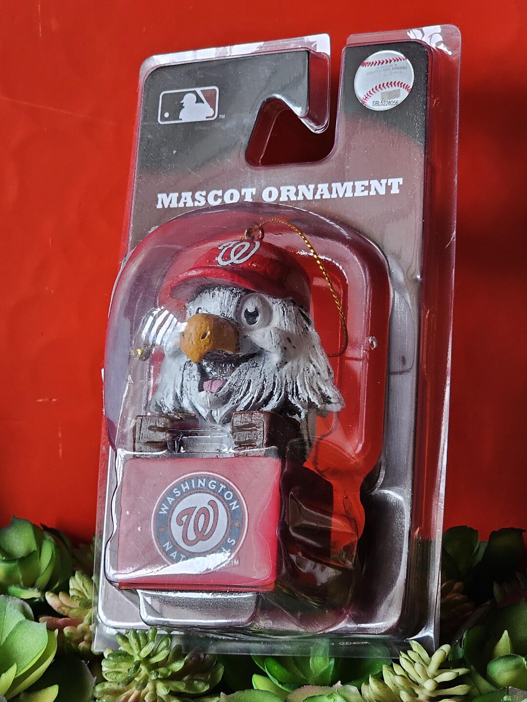 Rare MLB New Washington Nationals Mascot Hanging Ornament Souvenir Gift ...