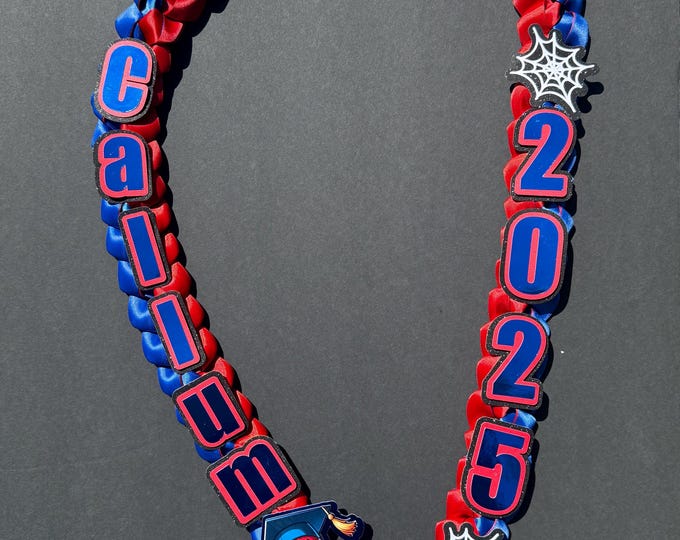 Spider-man Graduation Lei - Etsy