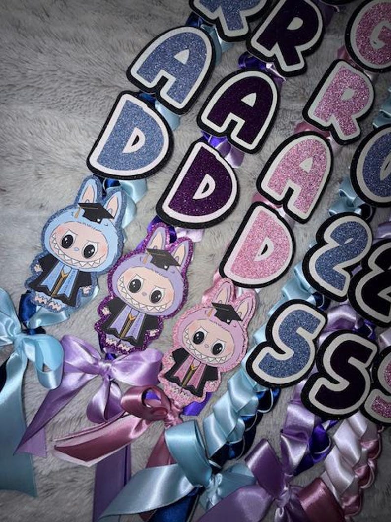 Labubu Grad Lei - Etsy