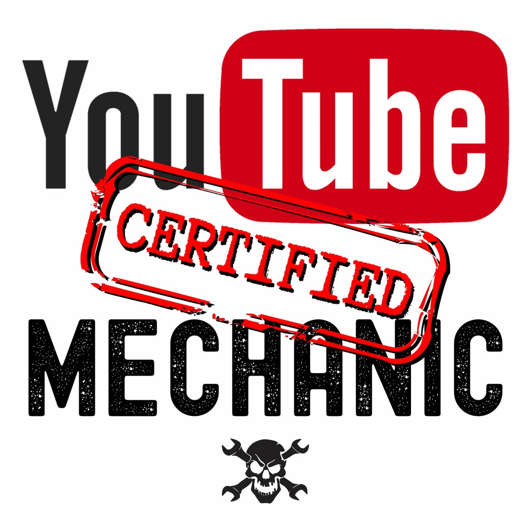 Youtube Certified Mechanic - Digital - Etsy
