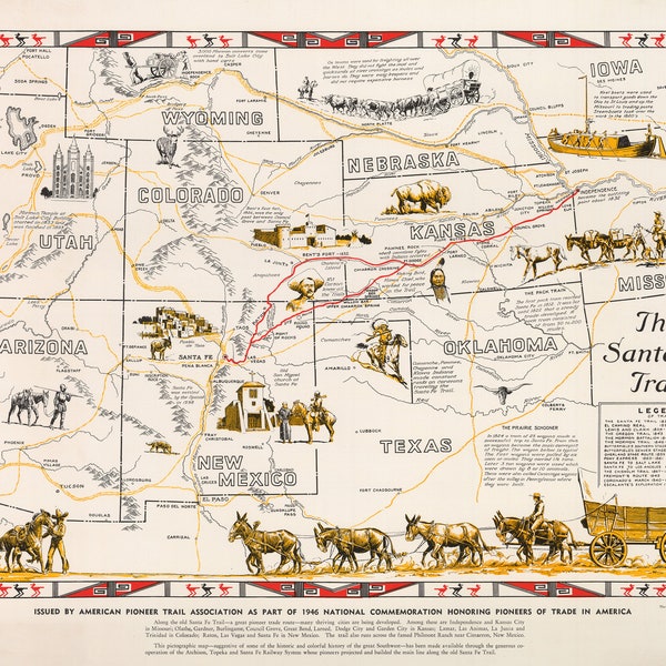 Santa Fe Trail - Etsy