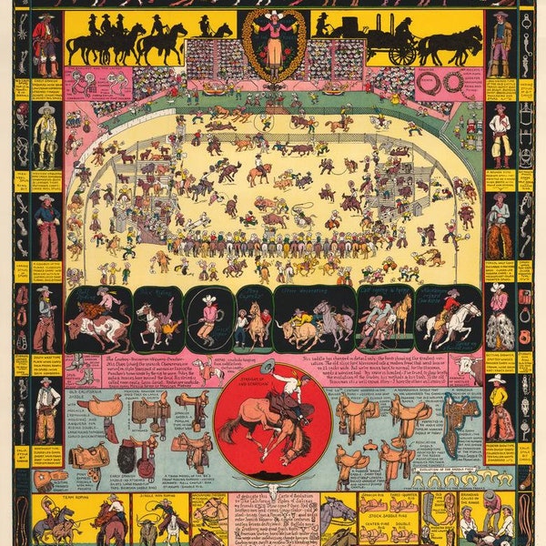 Salinas Rodeo Poster - Etsy