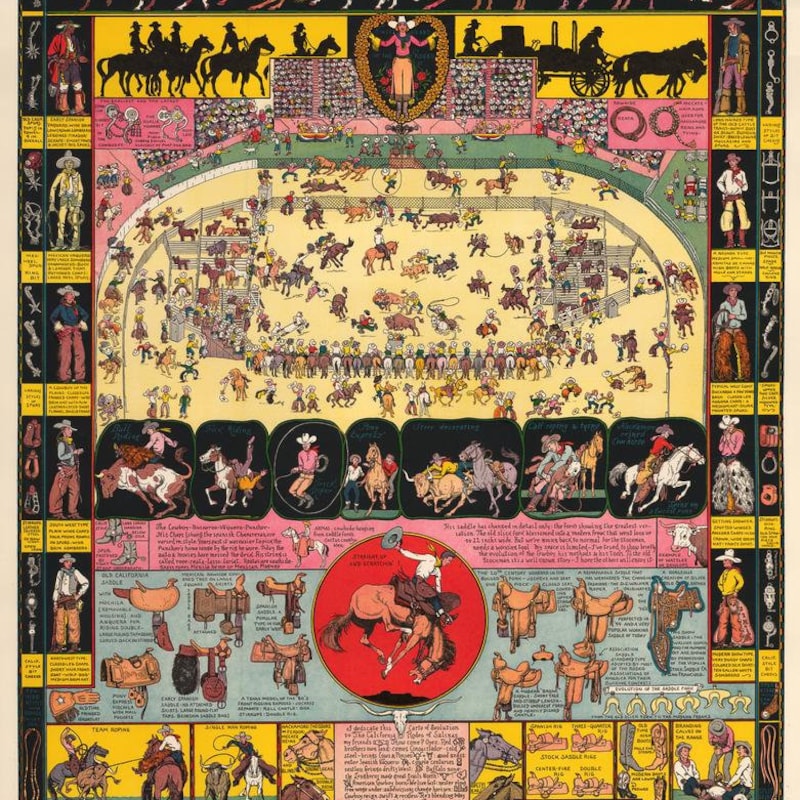 Salinas Rodeo Poster - Etsy