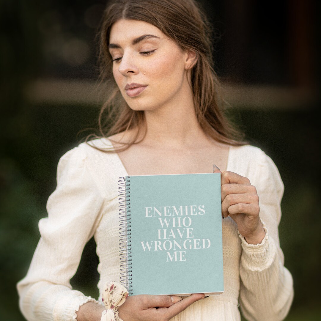 The Enemies Who Have Wronged Me Spiral-bound Notebook - Etsy