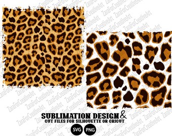 Cheetah Print Background Splash PNG Design Bundle - Etsy