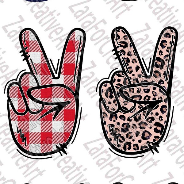 Peace Sign Ribbon - Etsy
