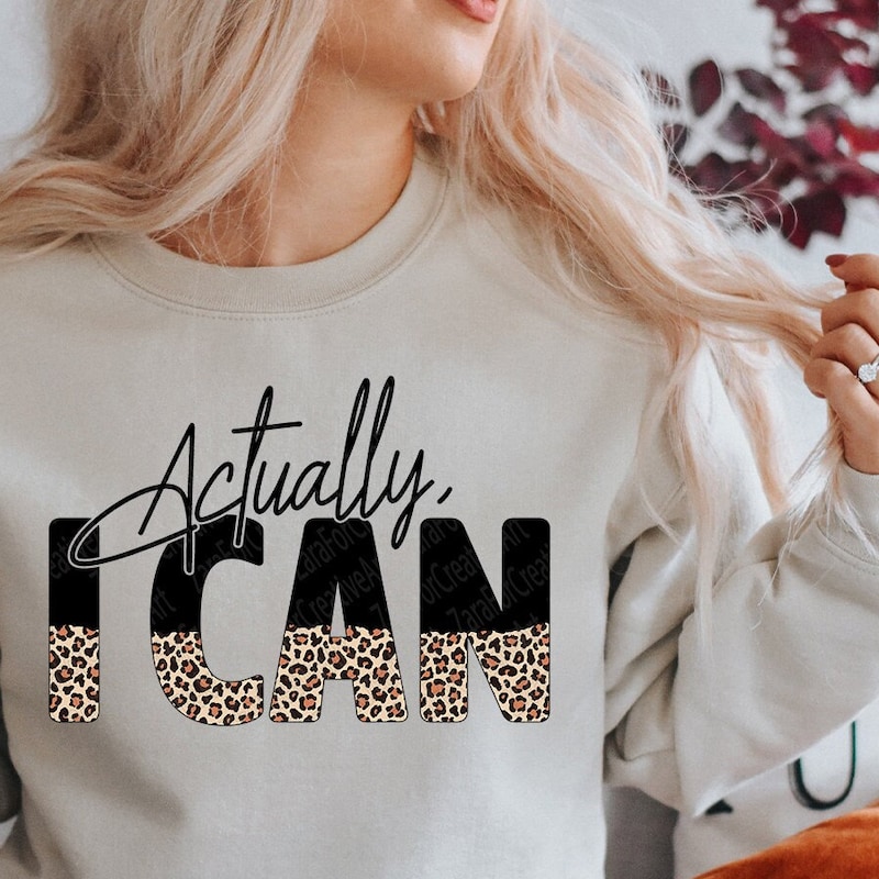 Actually I Can - Etsy
