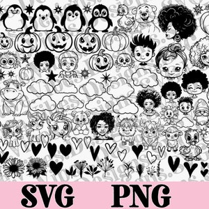 300 Design, Outline SVG PNG Bundle, Silhouette Illustration Clipart ...