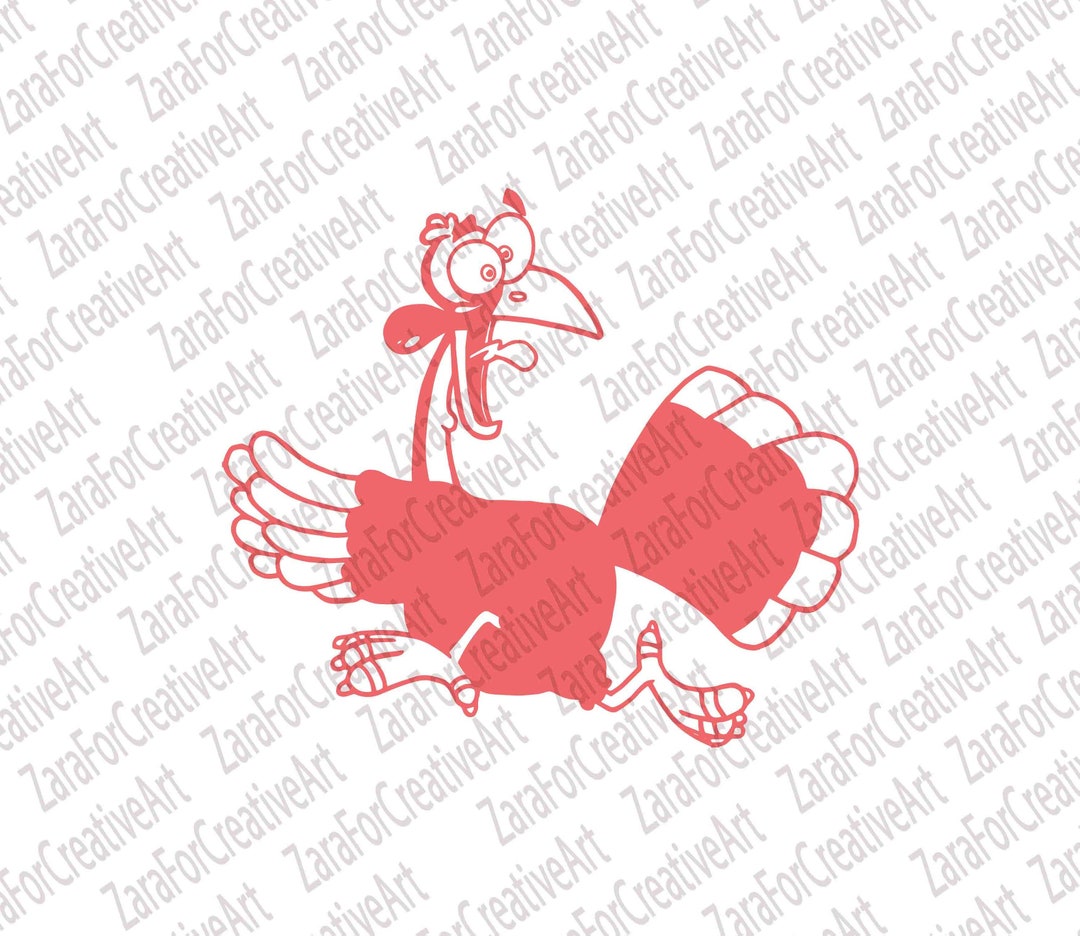 Turkey Svg Turkey Silhouette Svg Thanksgiving Svg Turkey Clipart Turkey ...
