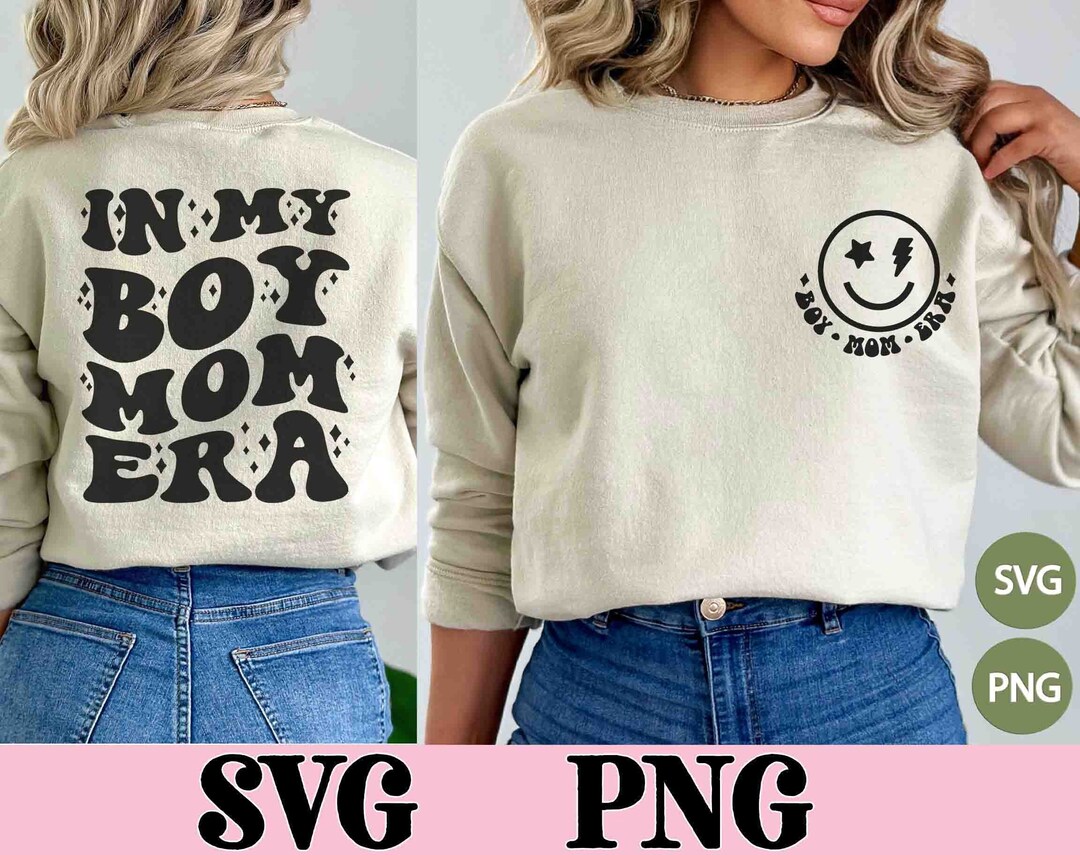 In My Boy Mom Era SVG PNG, in My Mom Era Png, Boy Mom Png, Boy Mom Club ...