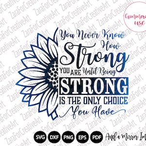 You Never Know How Strong You Are Until Strong is the Only Choice You ...