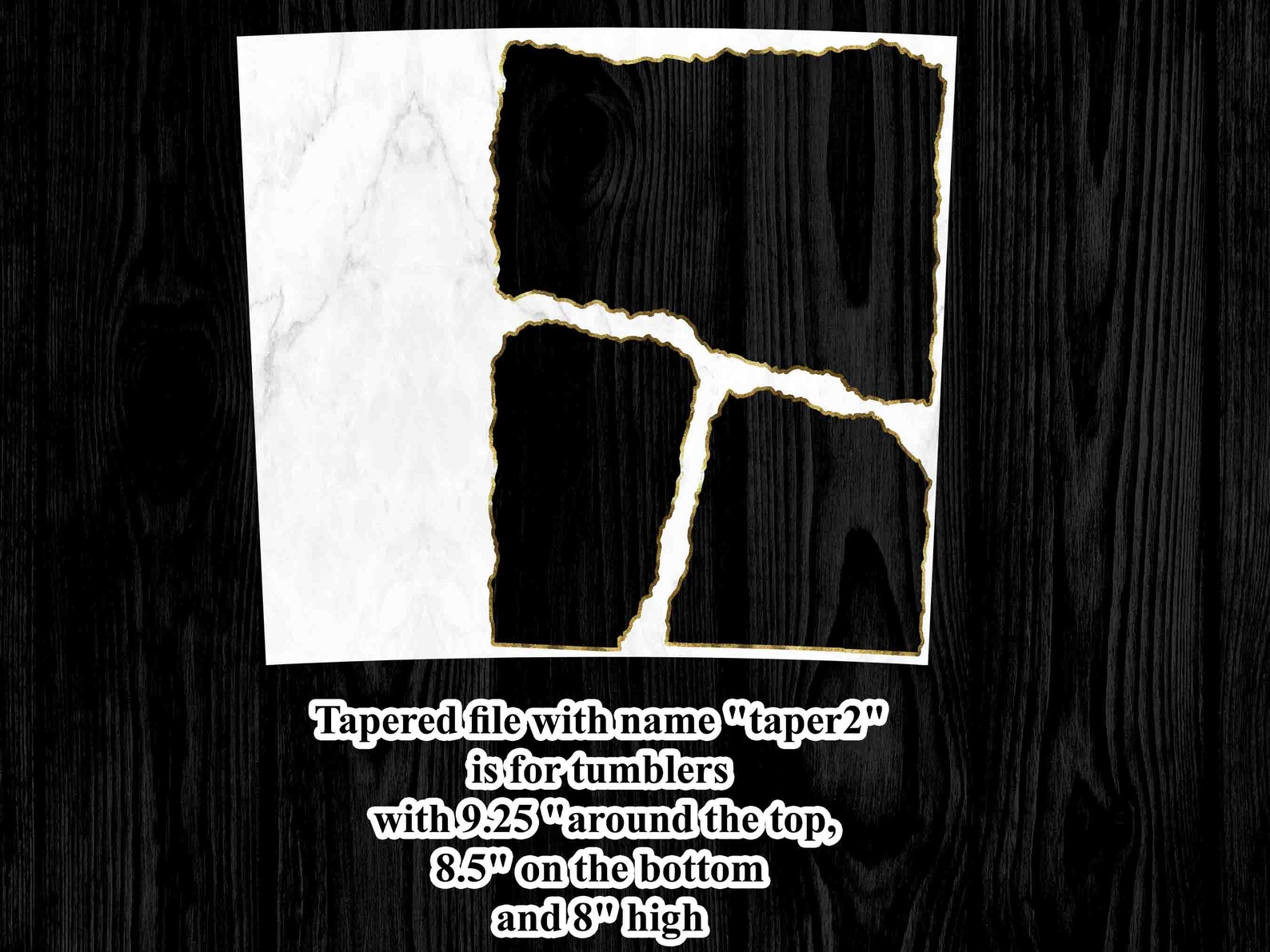 Photo Collage Template , 20 Oz Skinny Tumbler Wrap, Straight and ...