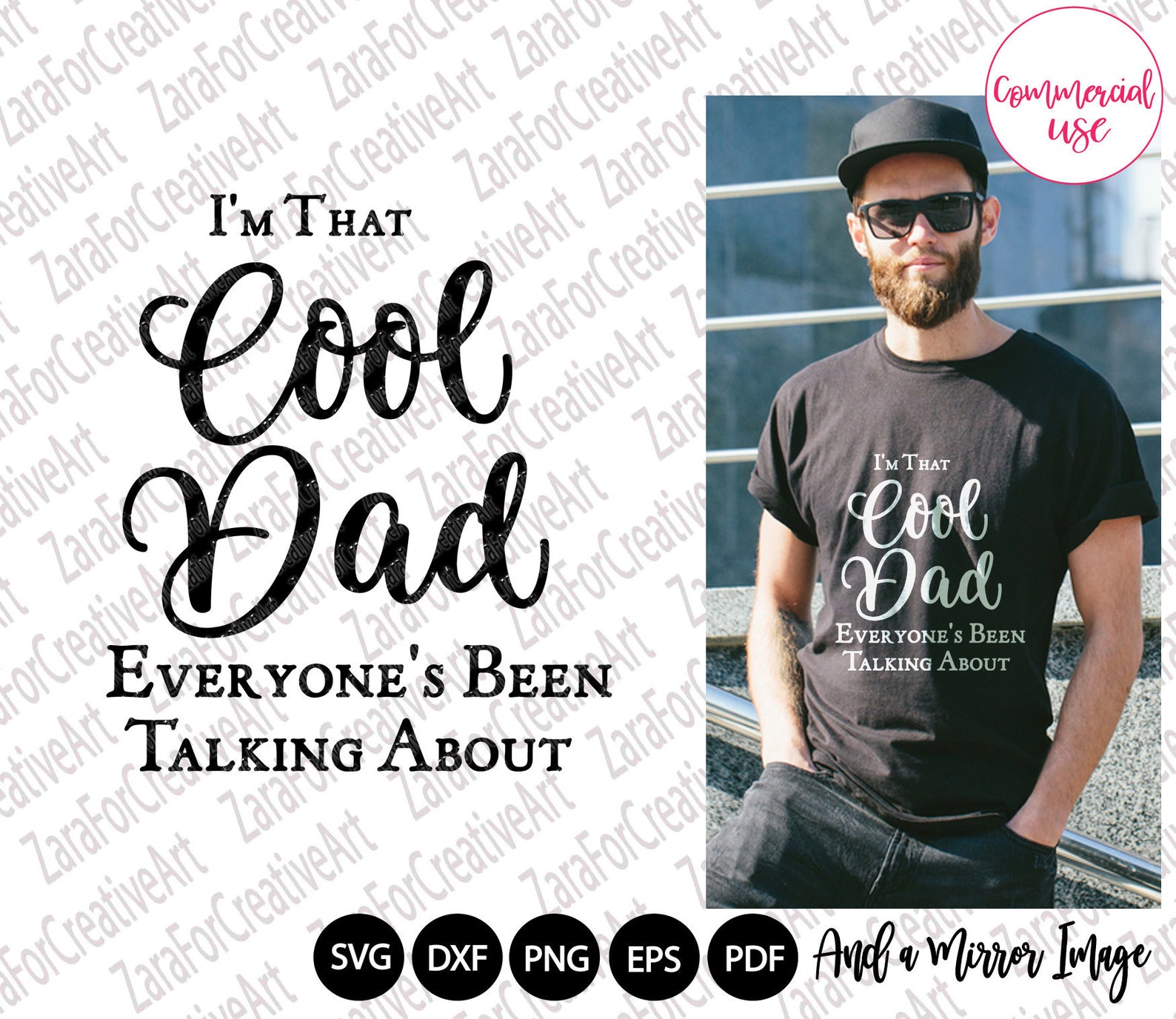 I'm That Cool Dad Everyone's Been Talking About svg | Etsy
