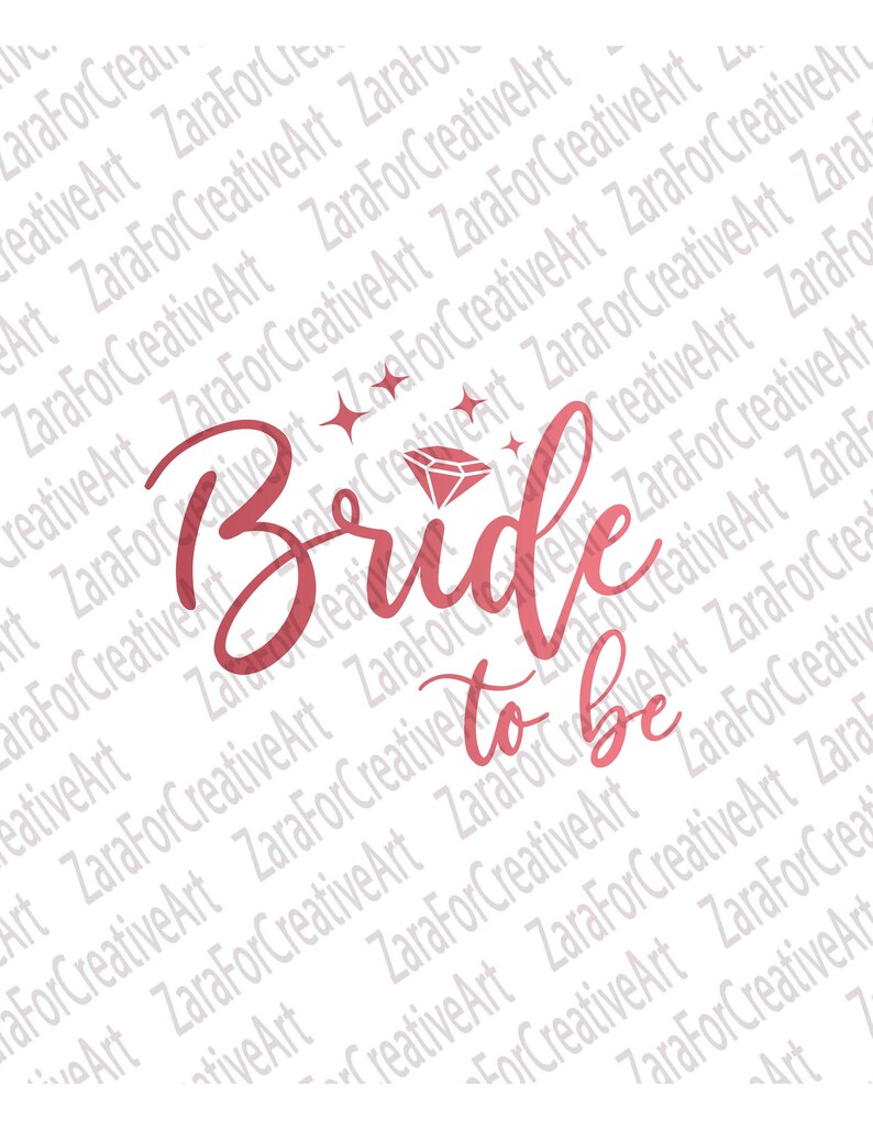 Bride to Be SVG Wedding SVG Bride to Be Cut Files Cricut Files | Etsy