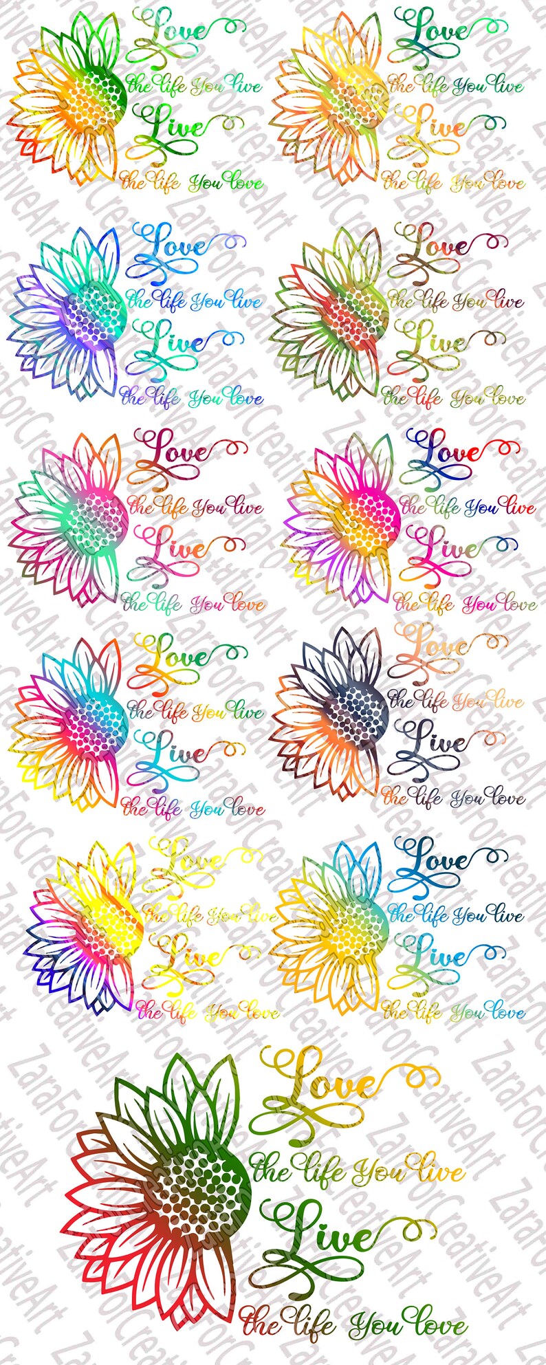 Love the Life You Live 85 Design Live the Life You Love SVG - Etsy