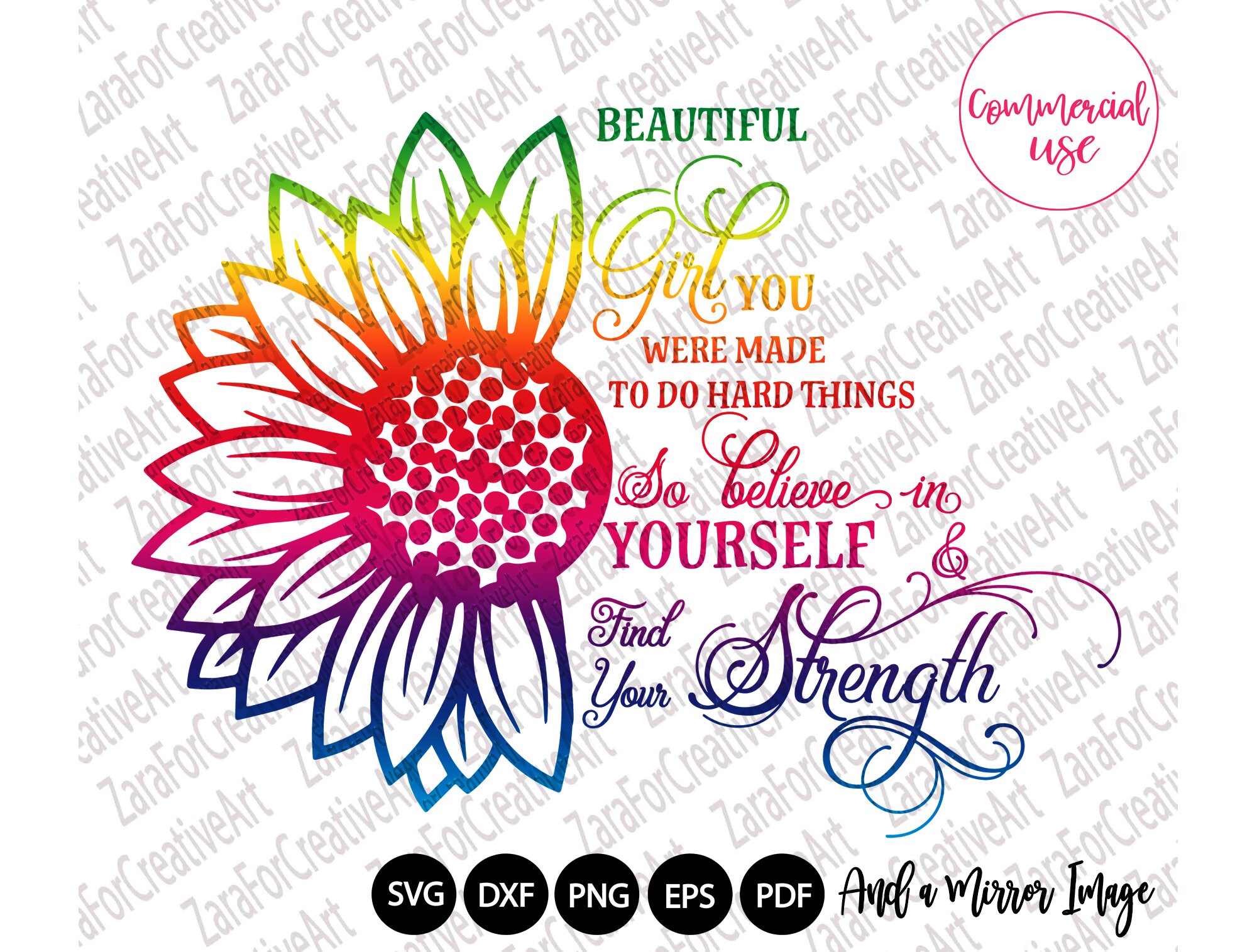 Beautiful Girl svg sublimation design You were made to do | Etsy