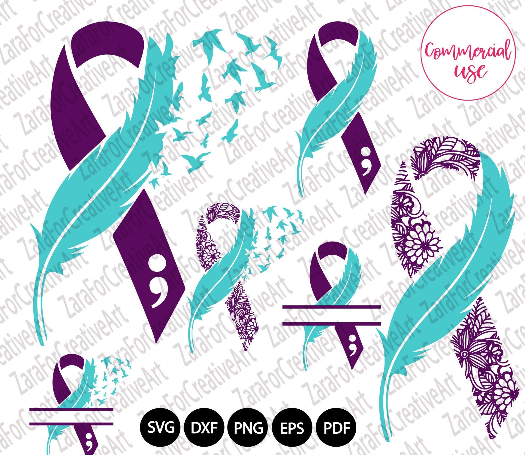 Suicide Ribbon Color Suicide Ribbon Color