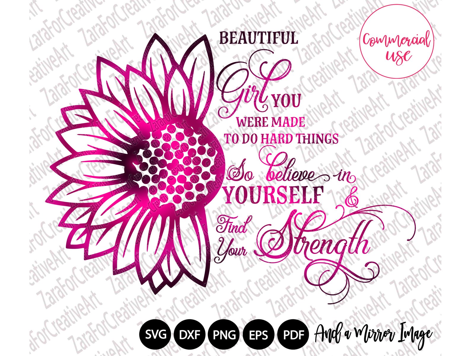 Beautiful Girl svg sublimation design You were made to do | Etsy