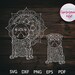 9 Style Pug Dog Mandala Zentangle SVG Pug Dog Svg Mandala Zentangle ...