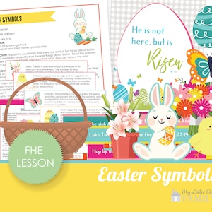 Easter Family Home Evening Lesson Plan Downloadable Lesson Kit Easter ...