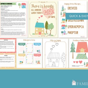 Happiness is Homemade Family Home Evening Lesson Plan Downloadable ...