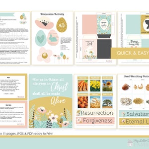 Easter Family Home Evening Lesson Plan Downloadable Lesson Kit ...